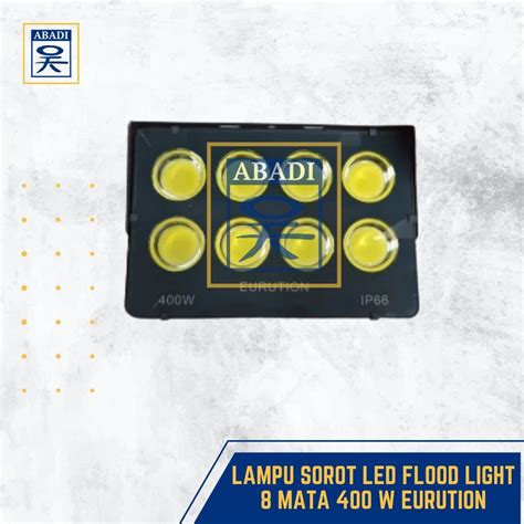 Jual Lampu Sorot Led Flood Light Mata W Eurution Shopee Indonesia