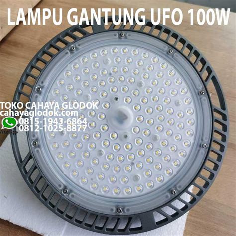 Jual Lampu Highbay Industri 100W LED Cahaya Glodok