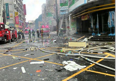組圖：台新店民宅氣爆 1死14輕重傷 火警 大紀元