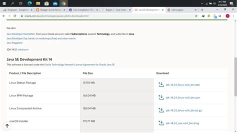 Tutorial Java Instal Jdk Dunia Pemrogramanque