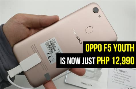 Oppo F Youth Price In The Philippines Lowered To Php Techpinas