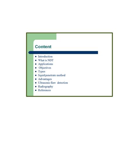 Non Destructive Testing Seminar Report With Ppt Digital Education