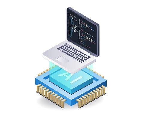 Premium Vector Computer Hardware Components Isometric Illustration