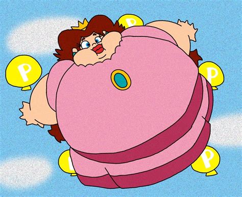 Princess Toadstool P Ballooned By Tanasweet123 On Deviantart