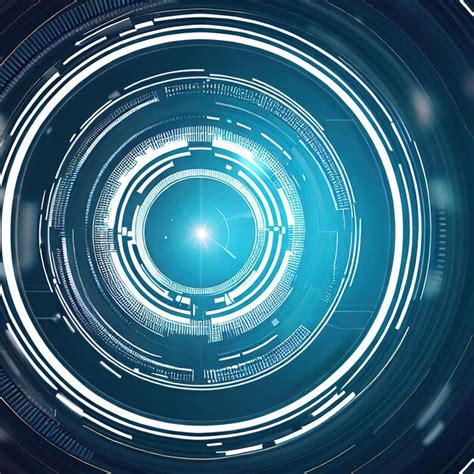 Premium Ai Image Premium Abstract Conceptual Hud And Circuit Board Space Futuristic Technology