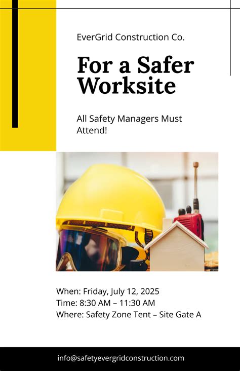 Free Safe Manual Handling Poster Template To Edit Online