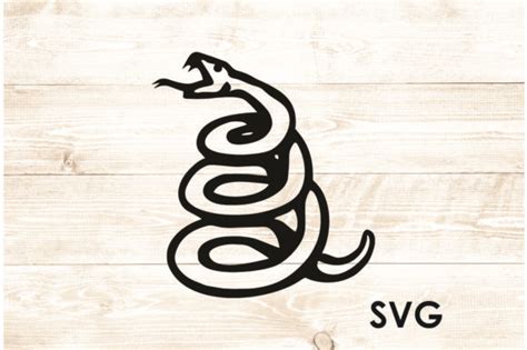 Don T Tread On Me Snake SVG Graphic By Too Sweet Inc Creative Fabrica