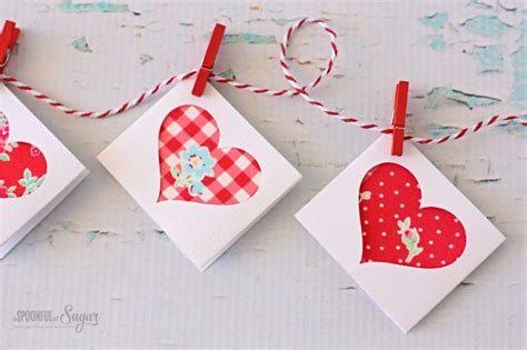 Tutorial Scrap Fabric Love Notes Sewing