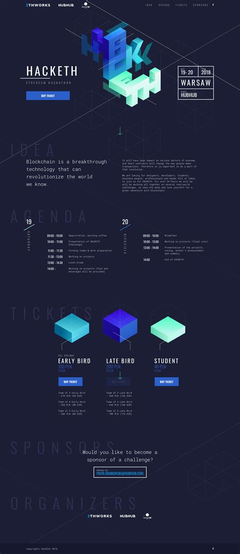 Hackathon Web Design Inspiration Hackathon Web Design Inspiration