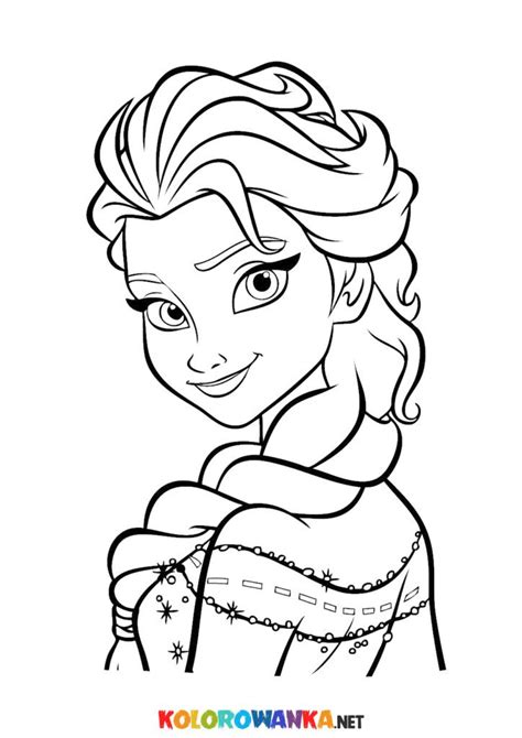 Elsa Kolorowanki Do Druku