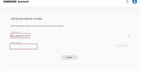 How To Activate Two Step Verification On Samsung Account Samsung Nz