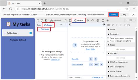 Sample Code For DevTools Microsoft Edge Developer Documentation Microsoft Learn