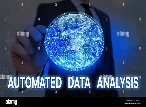 Handwriting Text Automated Data Analysis Conceptual Photo Artificial Intelligence And Deep
