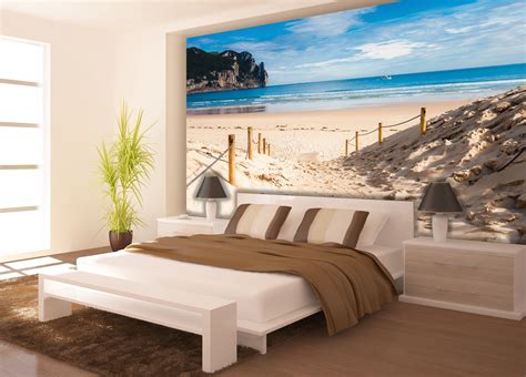 Фотообои в спальне над кроватью по фен шуй 90 фото