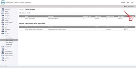 how to configure sonicwall ssl vpn setup with overlapping subnet