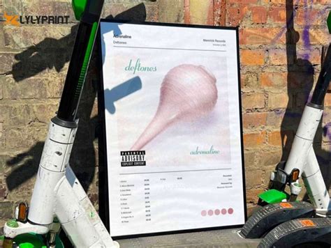 Deftones Adrenaline Album Cover Poster 5