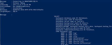 Get DbaToolsLog Debug Output Should Remove New Lines Issue 2923