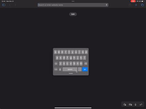 Why Won T The Keyboard Expand R Ipados