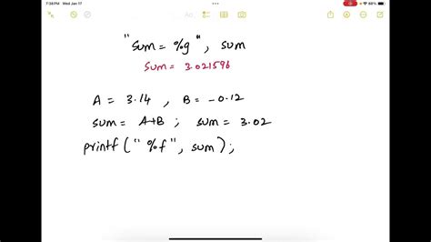 18 printf for floats youtube