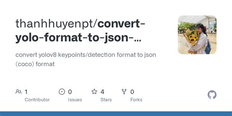 Github Thanhhuyenptconvert Yolo Format To Json Format Convert Yolov8 Keypointsdetection
