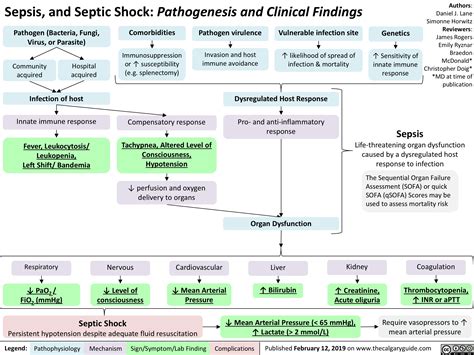 Sepsis And Septic Shock Pathogenesis And Clinical Findings Calgary Guide