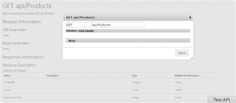 Working With Test Client In Asp Net Web Api Help Page Sibeesh Passion
