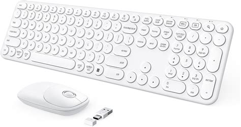 Amazon Com Seenda Wireless Keyboard And Mouse USB Type C 2 In 1 Receiver SK73 3 Full Size