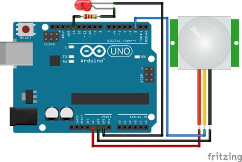 Pir Motion Sensor Arduino Wiring Maxphi