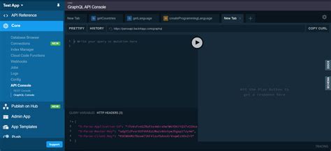 Flutter GraphQL Setup Back4app Backend