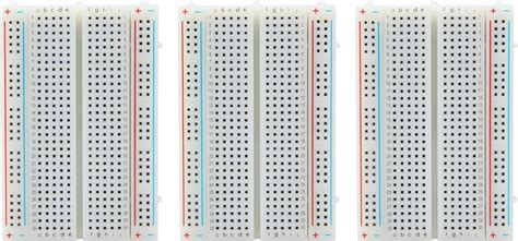 Diyables Half Size Breadboard 400 Points For Arduino Esp32 Esp8266 Raspberry Pi 3 Pieces