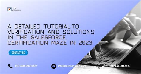 A Detailed Tutorial To Verification And Solutions In The Salesforce Certification