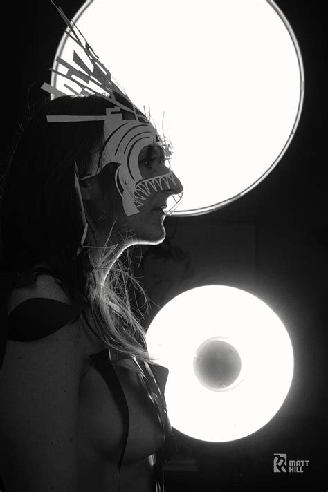 Night Paper Gallery Surreal Paper Fashions Worn By Nudes During Long Exposures Night