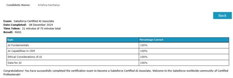Krishna K On Linkedin Salesforce Salesforcecertified Agentforce Ai Einsteinai Data Genai