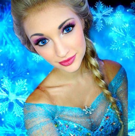 真人版扮《魔雪》elsa 爆紅揾真銀