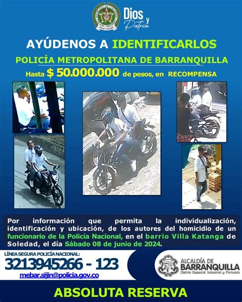 Policía Publica Nuevas Imágenes De Los Presuntos Homicidas Del Agente
