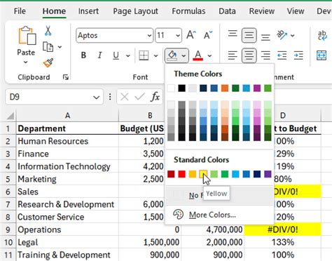 Div0 Error In Excel How To Fix It