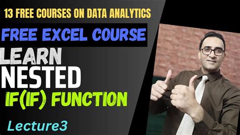 Learn Advance Excel How To Write Nested Ifs Full Explanation Live
