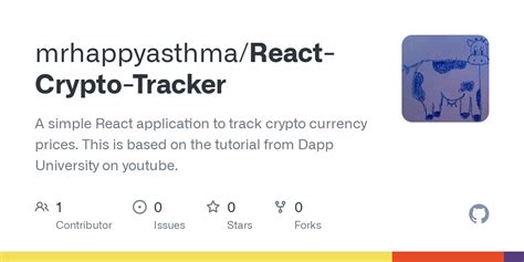 Github Mrhappyasthma React Crypto Tracker A Simple React Application To Track Crypto Currency