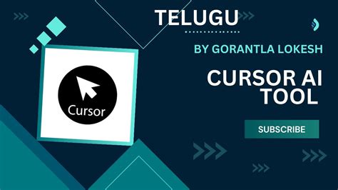 Part 3 How To Use Cursor Ai Tool In Automation Testing Telugu Cursor Cursorai Youtube