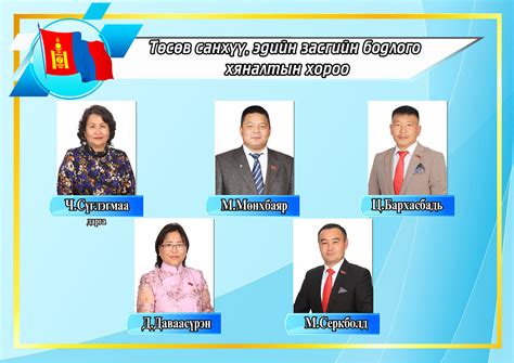 ТӨСӨВ САНХҮҮ ЭДИЙН ЗАСГИЙН ХӨГЖЛИЙН ХОРОО