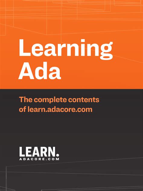 Learning Ada Pdf Pointer Computer Programming Software Engineering