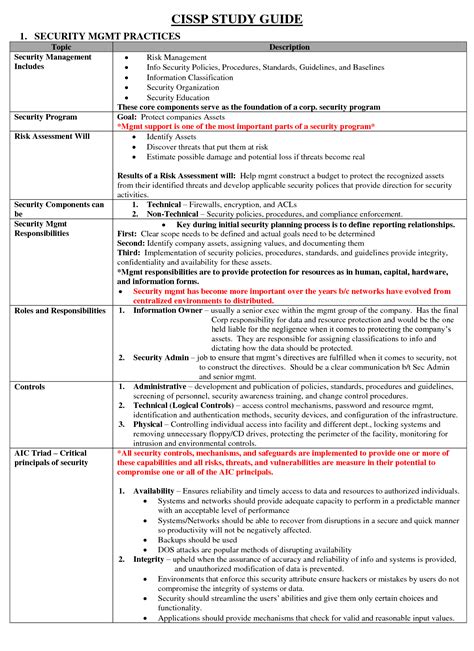 SOLUTION Cissp Study Guide Studypool