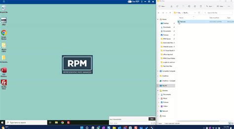 transferring files to and from local pc rpm