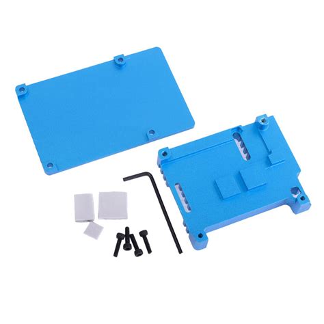 Корпус для Raspberry Pi 4 Модель B синий купить по цене 859 грн в Киеве и Украине Vseplus