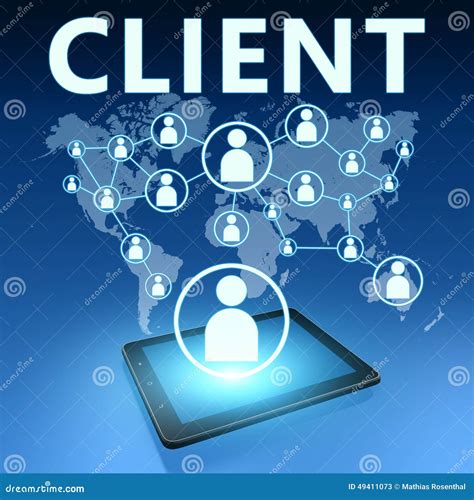 Client Stock Image Image Of Communication Commerce 49411073