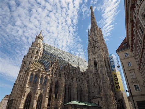St Stephen Cathedral In Vienna Editorial Photography Image Of