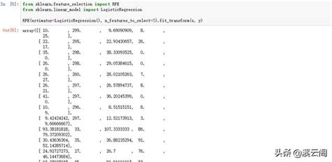 机器学习实战 特征选择之递归特征消除 OSCHINA 中文开源技术交流社区