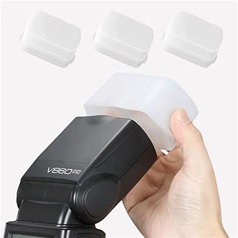 Bounce Flash Diffuser Suit For Hot Shoe Mount On Camera Flash Godox