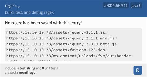 Regex101 Build Test And Debug Regex