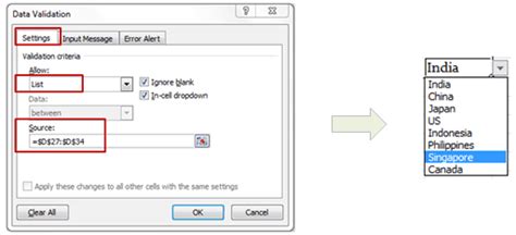 Creating A Drop Down Filter To Extract Data Based On Selection